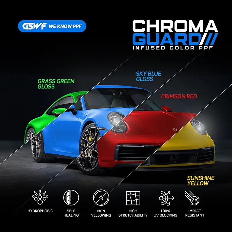 Paint Protection Film | GSWF Infused Color PPF
